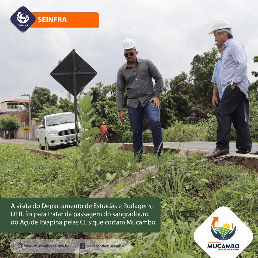 VISITA DER - MUCAMBO - Prefeitura de Mucambo